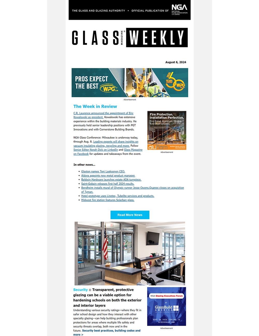 Preview Glass Magazine Weekly | Glass Magazine