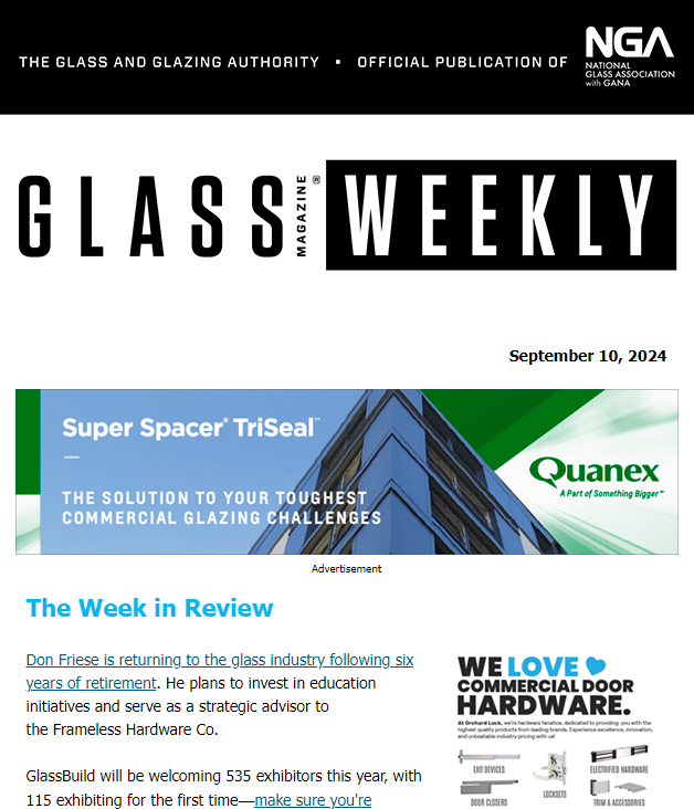Thank You for Subscribing | Glass Magazine