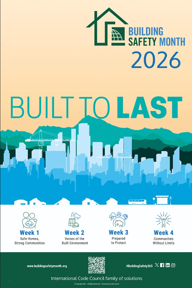 International Code Council’s 2026 Building Safety Month Theme and ...